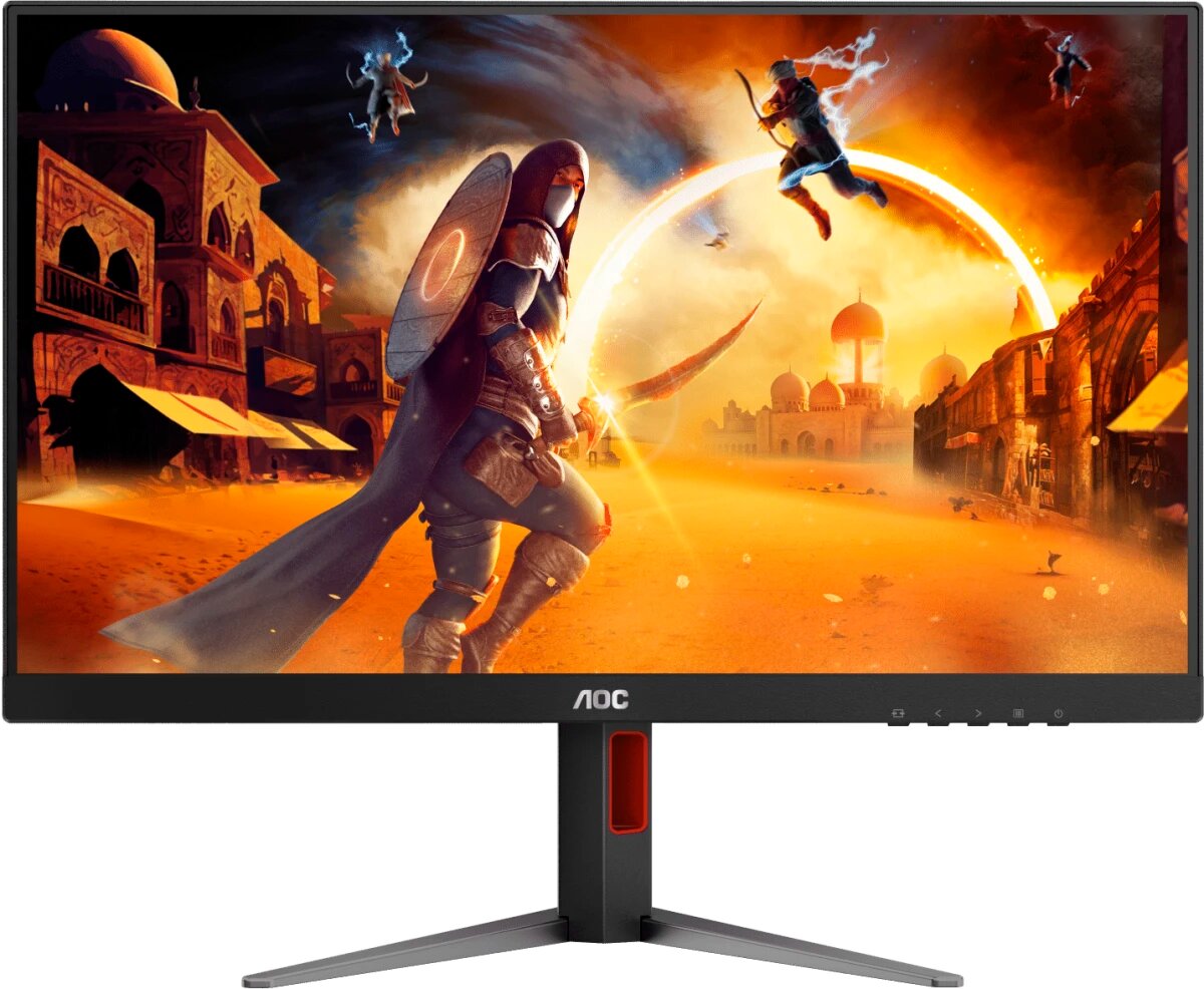 Монитор AOC 27" Q27G4/D, 16:9, IPS, QHD, 200Hz, 1ms, 450cd, HDMI, DP, HAS, черный
