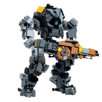 Игрушки из строительных блоко, MOC TitanfallS Ion Titan , Mech Warrior, подарок для детей