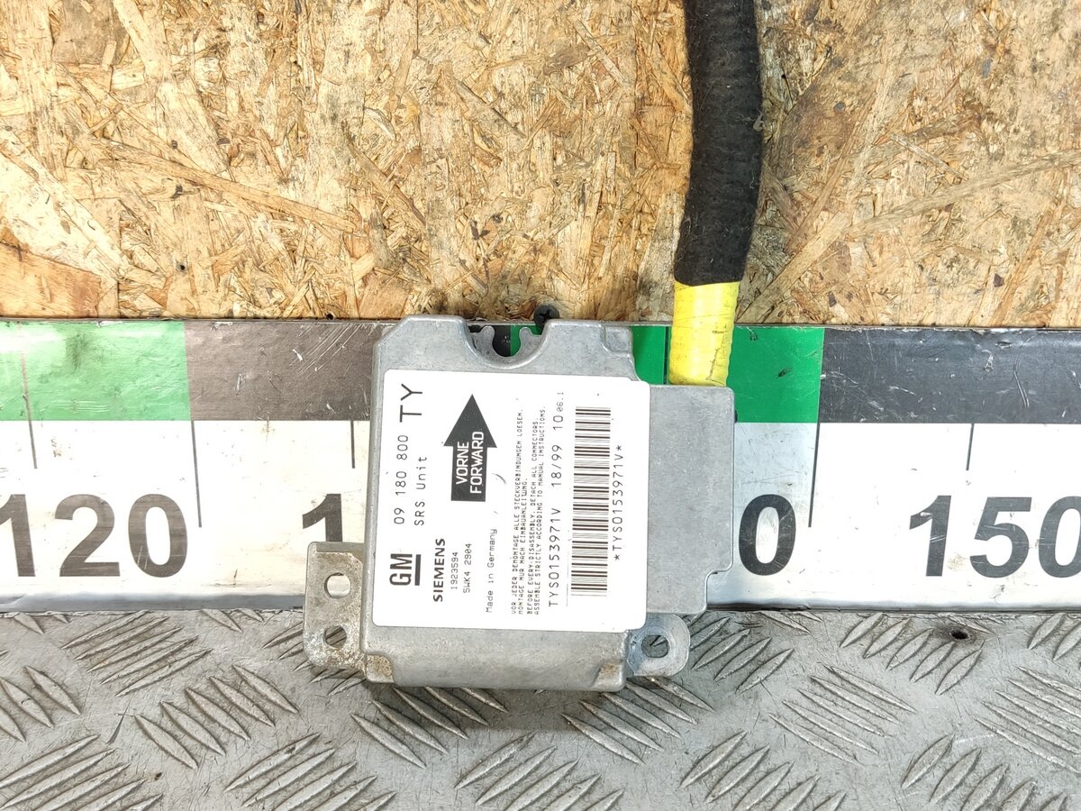Блок управления Air Bag OPEL Vectra B 09180800