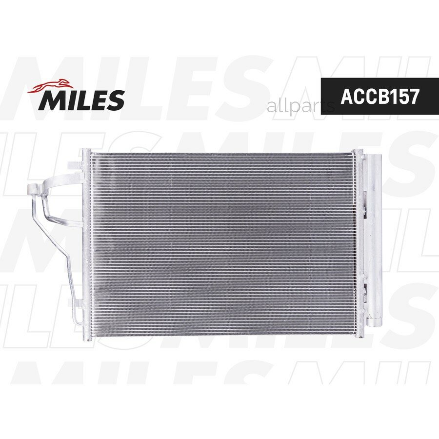MILES ACCB157 Конденсер HYUNDAI I30 1.4/1.6D 12-/ELANTRA 11-