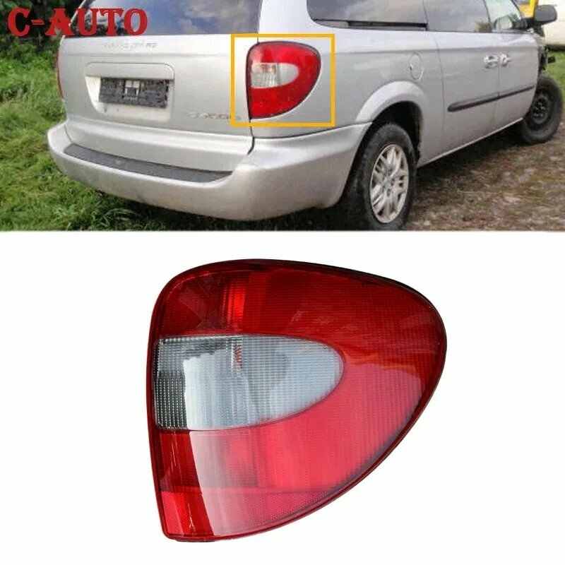 Задний фонарь автомобильный, 1 шт, арт. Dodge Chrysler Grand Caravan 2001-2004