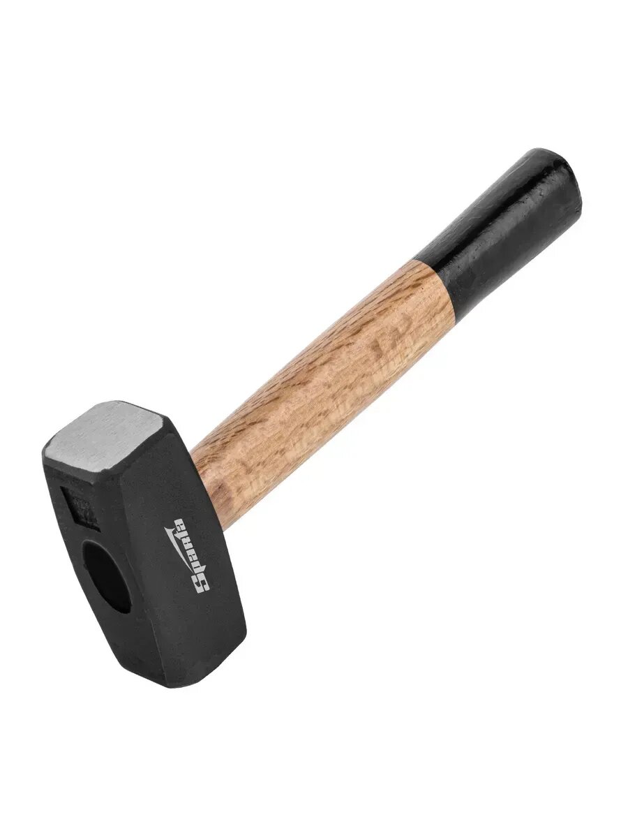 Кувалда 2 кг кованая с деревянной ручкой