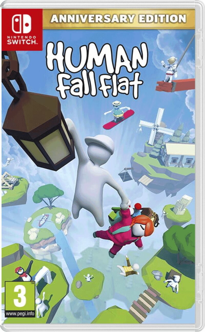 Игра Human: Fall Flat , для Nintendo Switch, Картридж, Русские субтитры