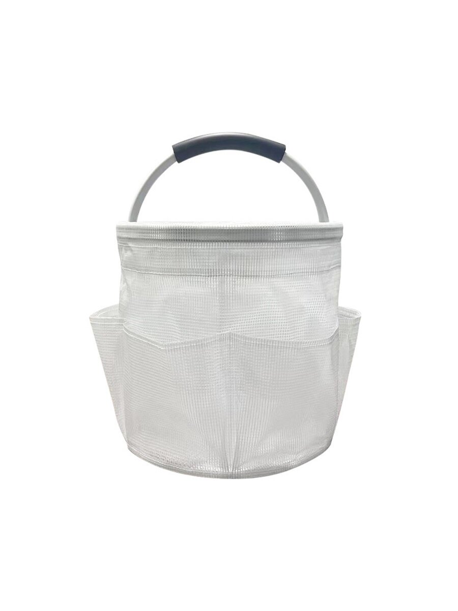 Корзина для уборки с ручкой, Органайзер для чистящих средств, Складная корзина для хранения объемом 17 л, Органайзер для уборки, Переносная сумка-ведро с несколькими отделениями для дома и сада