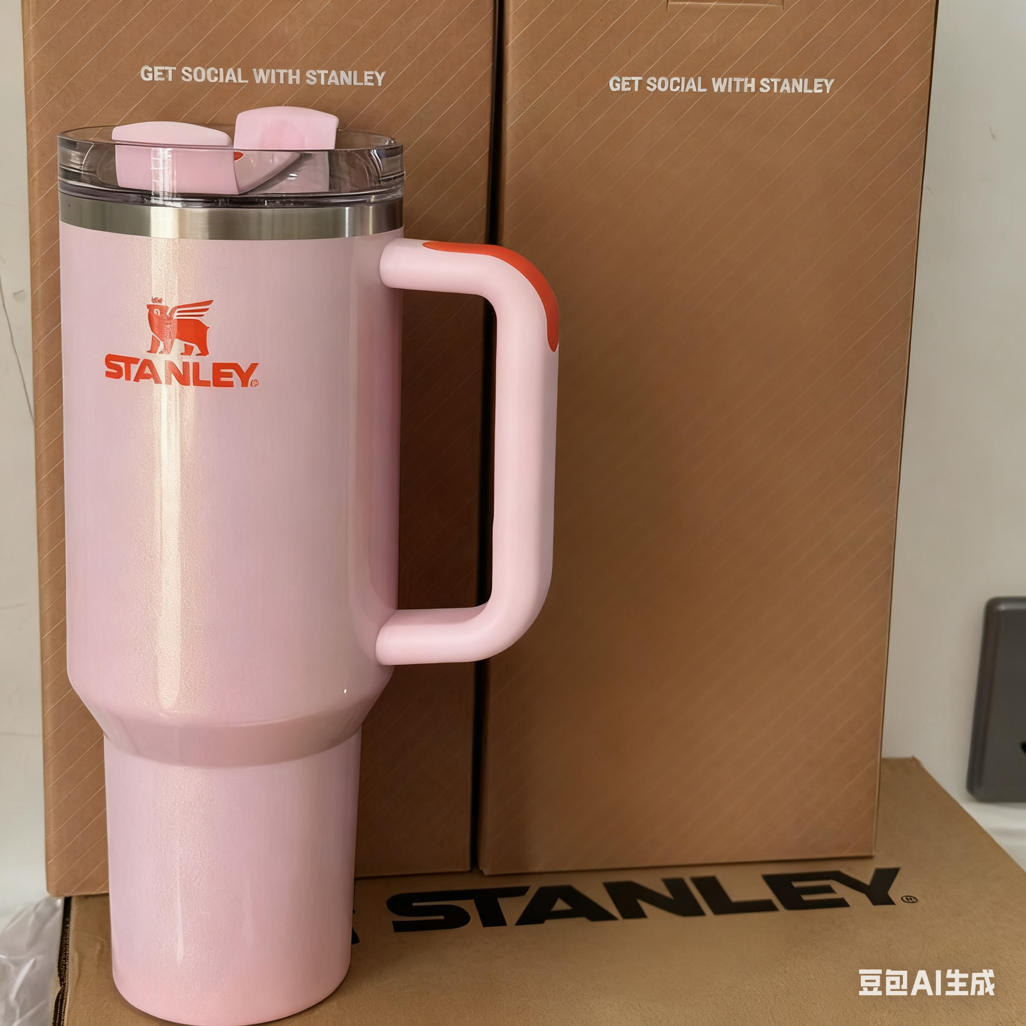 Термос-фляга Thermos, 40 унций, 10 x 26 x 7,5 см, розово-фиолетовая