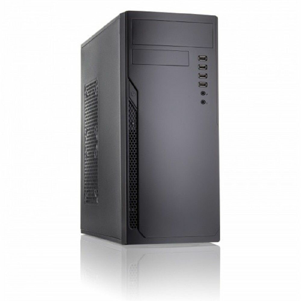 Foxline Корпус FL - 301 ATX, w o PSU 1x5.25EXT, 1x3.5EXT, 4x3.5INT, 4xUSB2.0, HDA, w o FAN, no pwr cord