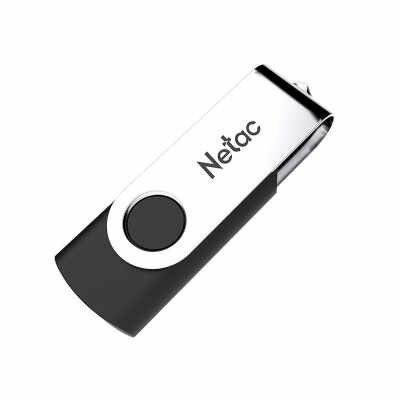 Netac Носитель информации USB Drive 16GB U505 USB2.0 ABS+Metal housing NT03U505N - 016G - 20BK