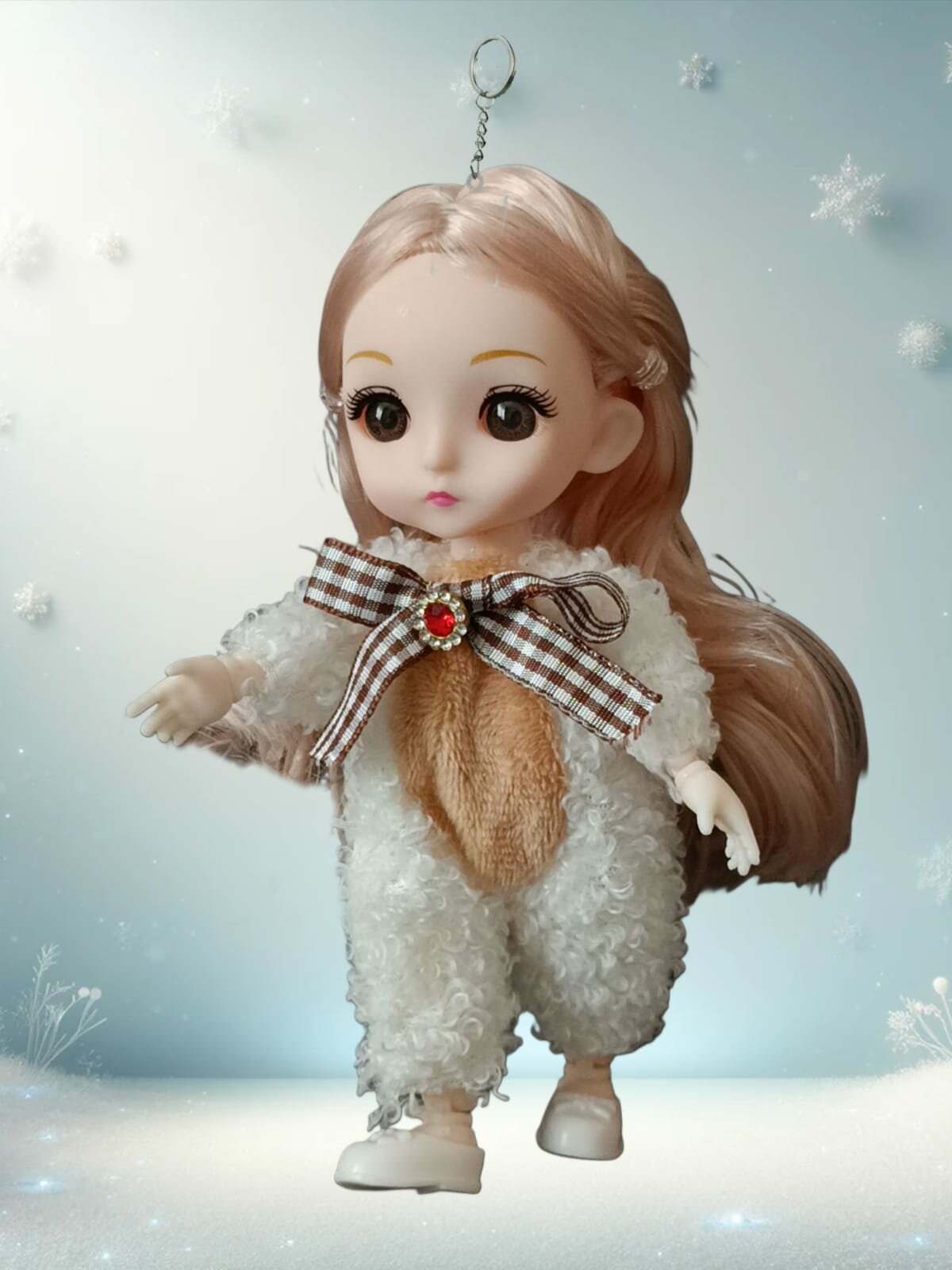 Кукла брелок 16см