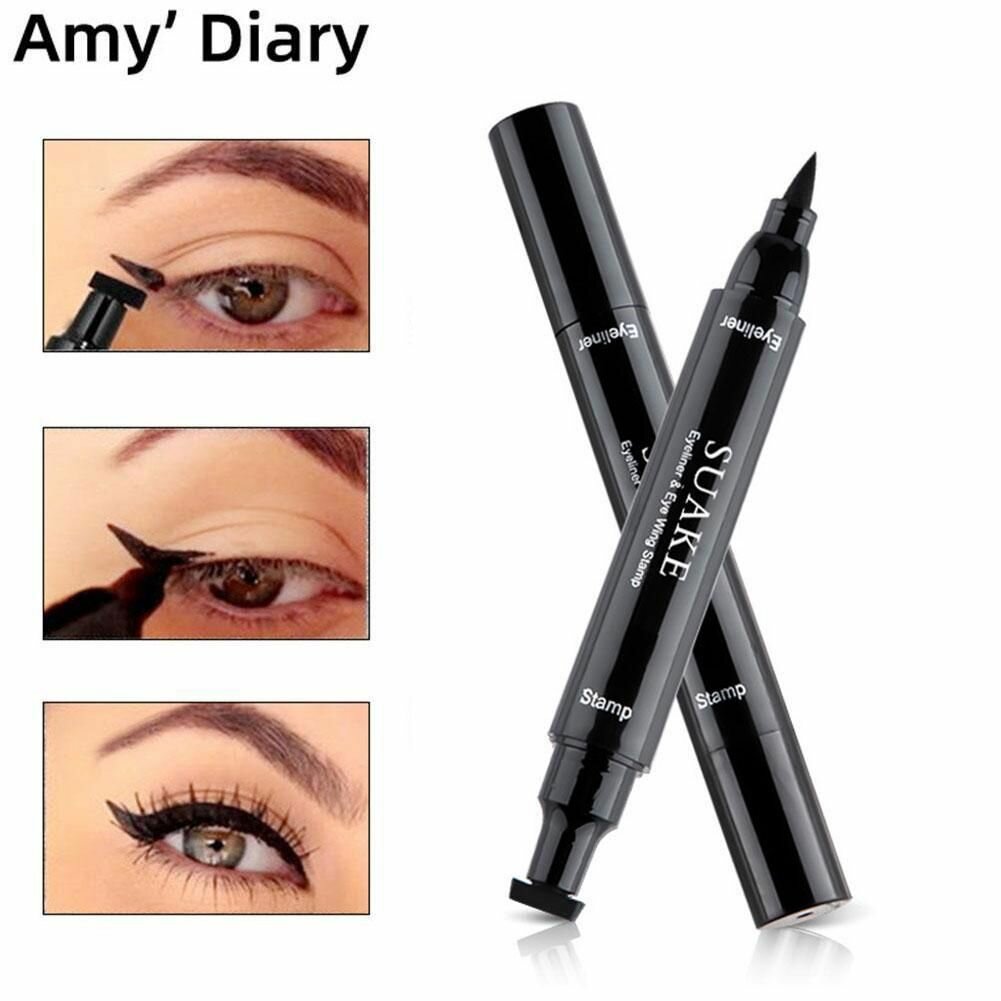 Подводка для глаз со штампом черная