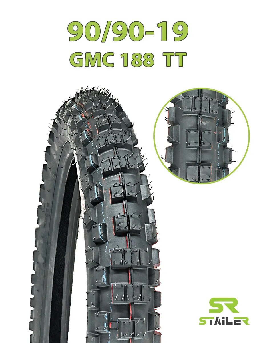 Мотошина для мотоцикла 90/90-19 GMC 188 TT