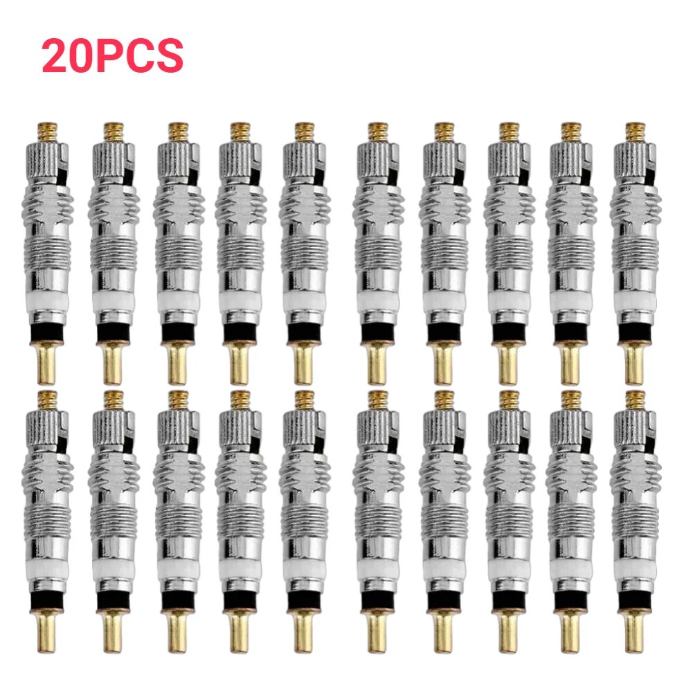 Съемный сердечник клапана велосипеда Presta 5-100 шт, сменный латунный CNC FV MTB, шоссейные велосипедные шины, ремонтные детали, инструмент для ремонта