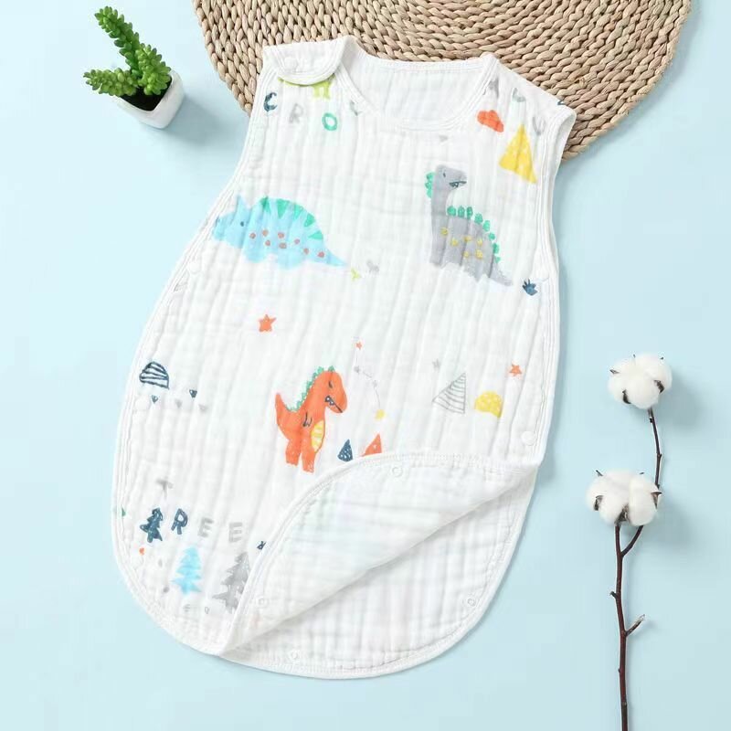 Жилет-спальник "Динозавр", для детей, хлопок, 4 слоя, защита от ударов