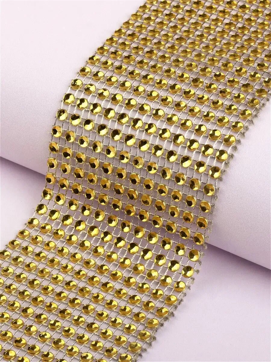 Лента с имитацией страз