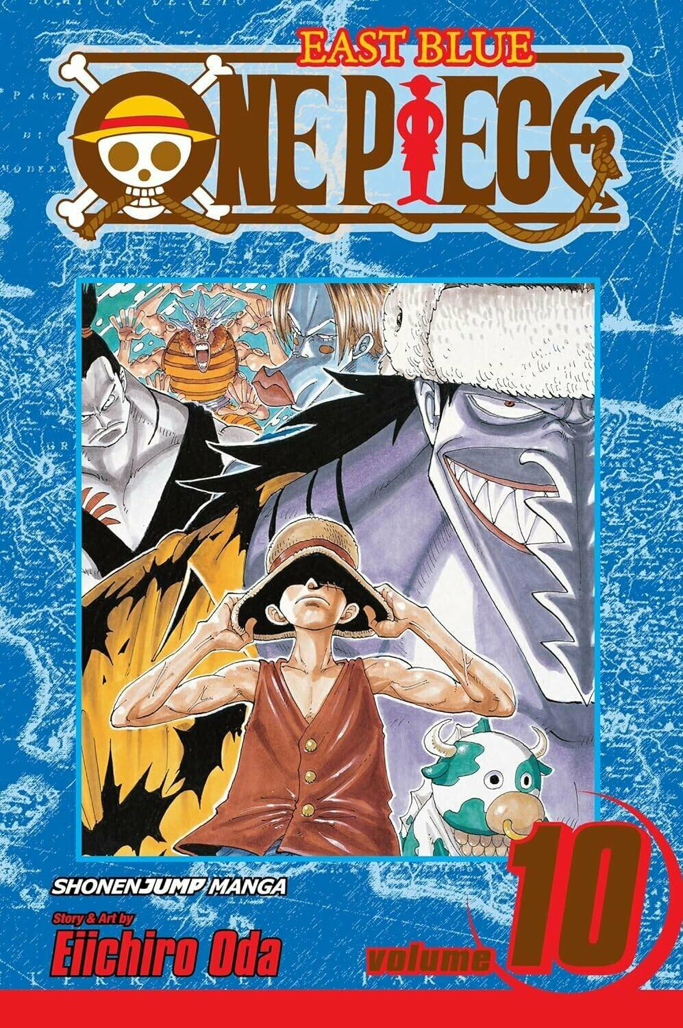 Eiichiro Oda. One Piece, Vol. 10 (Eiichiro Oda) Большой Куш том 10 (Эйитиро Ода)/ Книги на английском языке