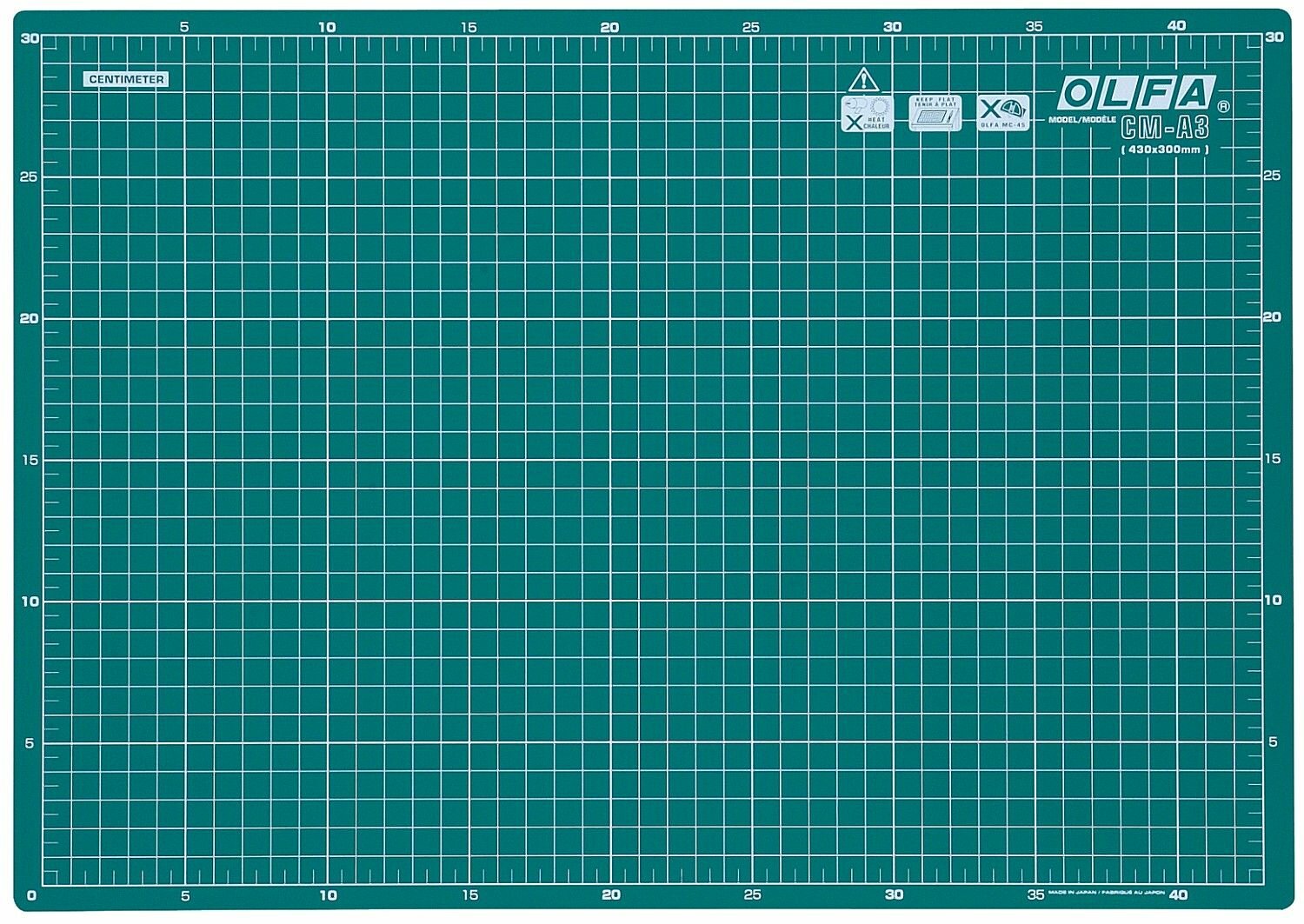 Коврик для резки OLFA непрорезаемый, формат А3, защитный