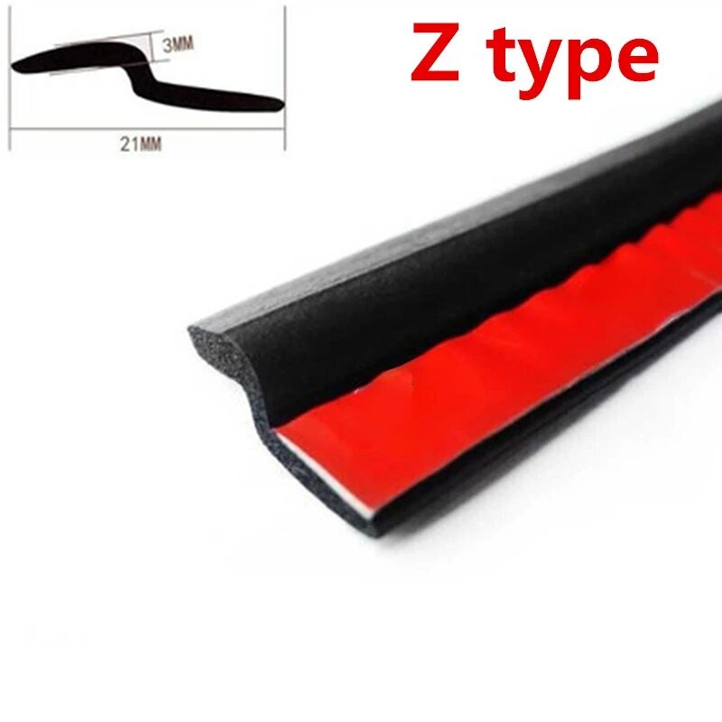 Резиновые уплотнители для авто, черный, EPDM, набор из 4 шт 4M Z type