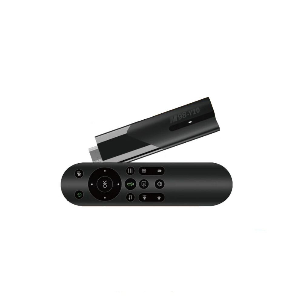 M98 Y10 Smart TV Stick Android 13 BT 5.0 ATV Allwinner H618 2.4G 5G Dual Wifi HDR10 6K медиаплеер ТВ-приставка