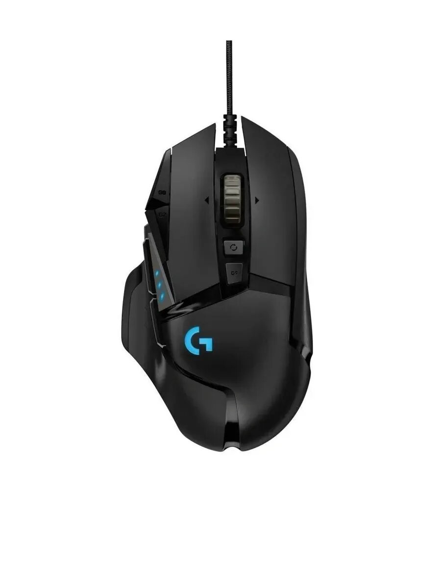 Мышь G502 Hero черный оптическая 25600dpi