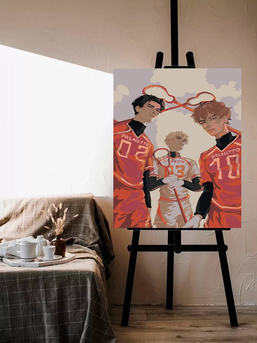 Картина по номерам Аниме Все Ради Игры Лисья Нора