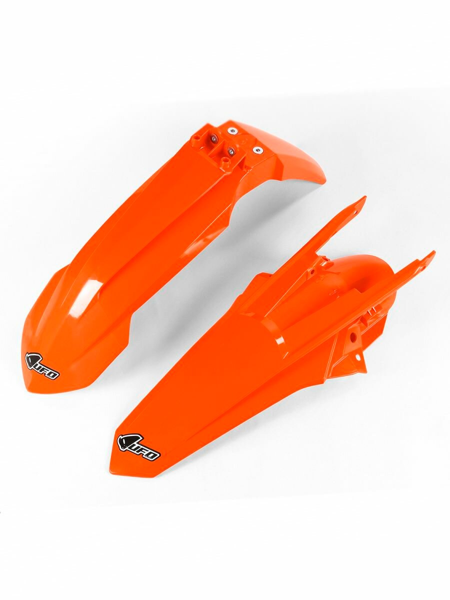 Набор крыльев UFO Plast для KTM EXC/EXC-F All models 2017-19 Orange Fluo