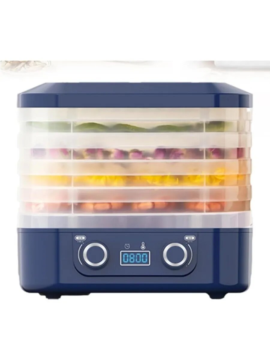 Сублимационная сушилка для пищевых продуктов с 5 поддонами, подходящая для бытовых машин и машин для обезвоживания пищевых продуктов