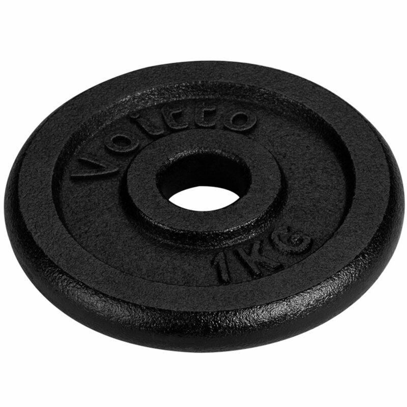 Диск чугунный окрашенный Voitto V-200 1 кг (d26)