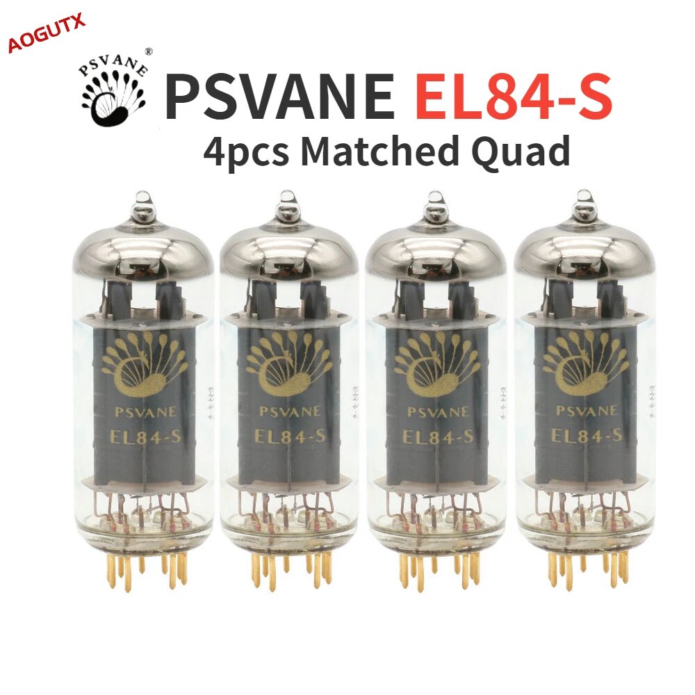PSVANE EL84-S Трубки для лампового усилителя 4pcs Matched Quad