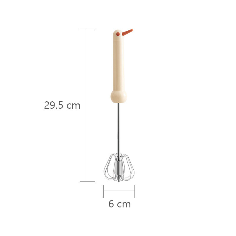 Яйцо взбиватель из нержавеющей стали ручной полуавтоматический бытовой яйцо крем взбиватель инструмент яйцо смеситель