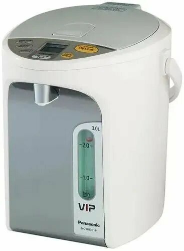Термопот Panasonic VIP NC-HU301P, 3 л, с электронным наливом и поддержкой температуры