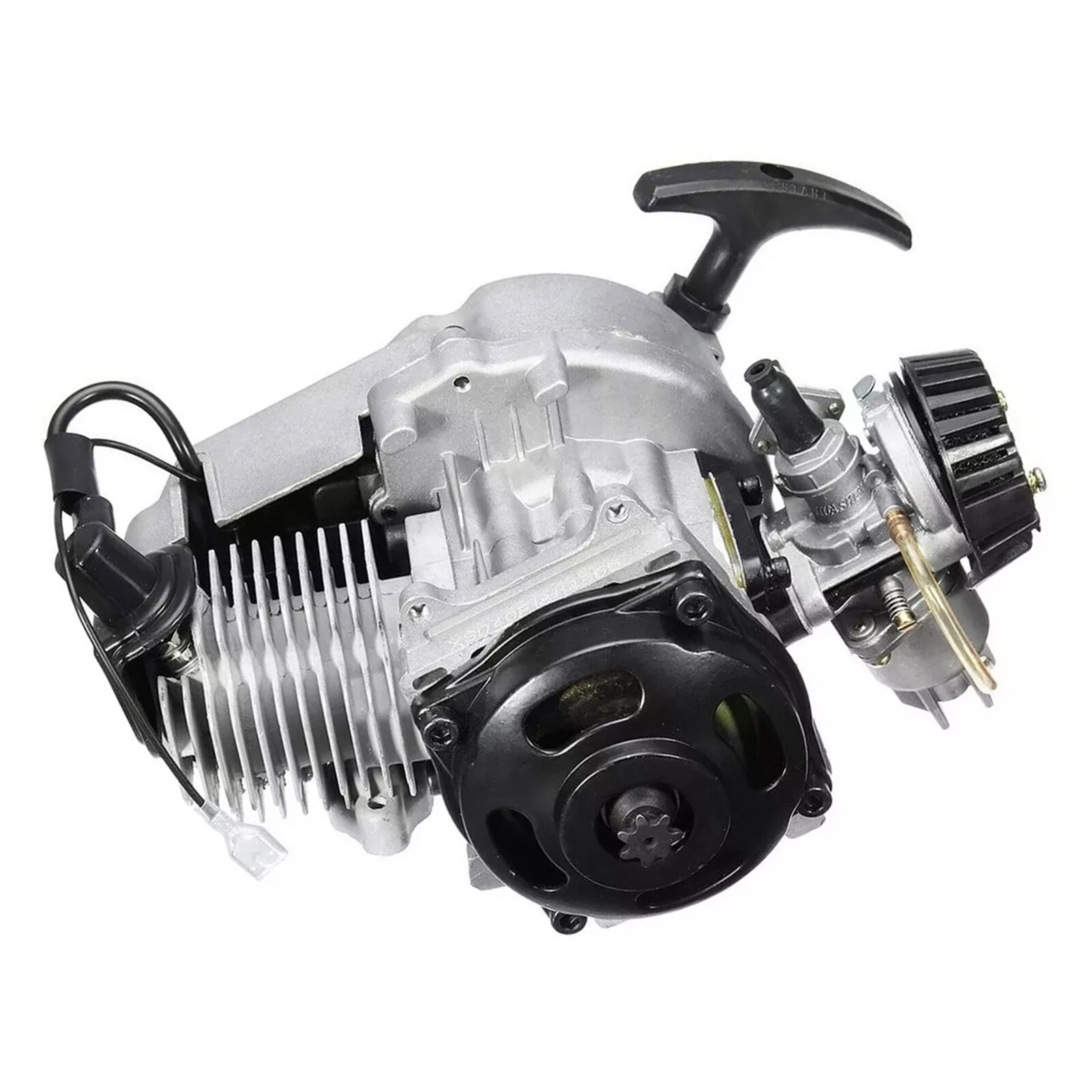 47-49cc 2-Тактный Небольшой Бензиновый Стартер Двигателя Мотоцикла для Карманных Велосипедов, Самокатов, Широко используемых в сельском хозяйстве, Садоводстве и строительстве