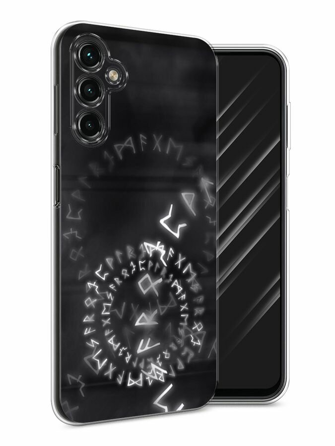 Чехол на Samsung Galaxy A14 4G / Галакси A14 4G с принтом "Руны"