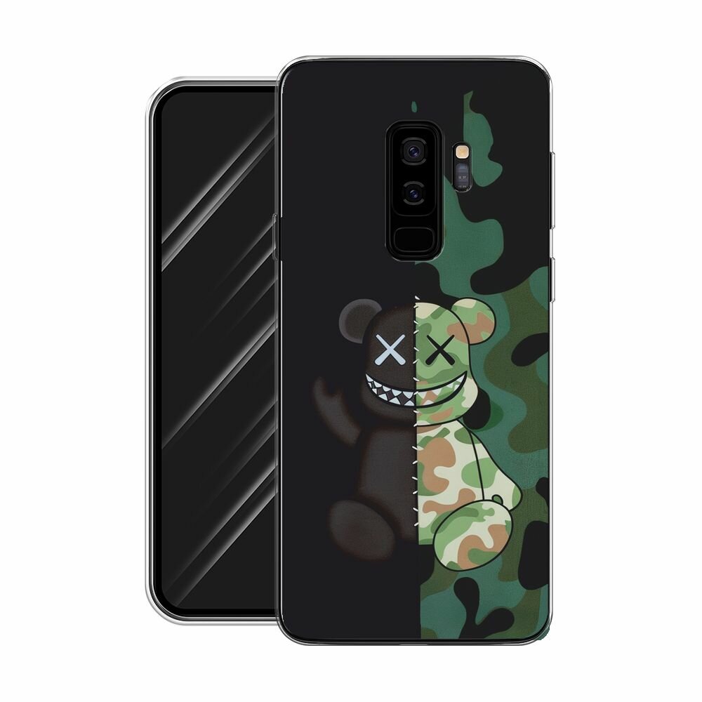 Чехол на Samsung Galaxy S9 + / Самсунг Галакси С9 Плюс с принтом "KAWS 23 февраля 1" — фото 1