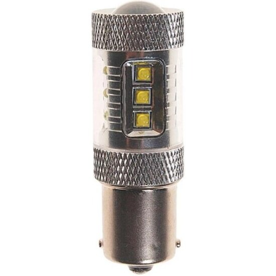 Лампа автомобильная Megapower 16 SMD Watts Cree White P21W 21W BA15s 6000K 1280лм 12V, 1шт, M-56274W