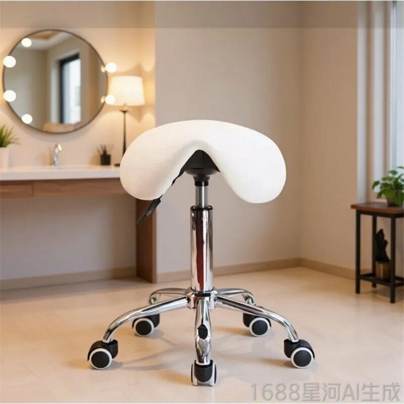 Ортопедический стул, Искусственная кожа, белое