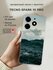 Чехол на Tecno Spark 10 Pro / Текно Спарк 10 Про с принтом "Волны 11"