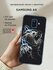 Чехол на Samsung Galaxy A6 / Самсунг Галакси А6 с принтом "Гроза и медведь"