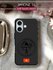 Чехол на Apple iPhone 16 / Айфон 16 с принтом "Герб и флаг Кыргызстана"