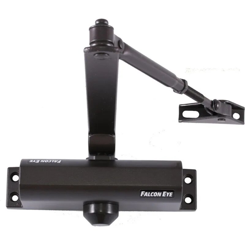 Доводчик дверной FALCON EYE FE-B4W, бронза, 65-85 кг, гидравлический