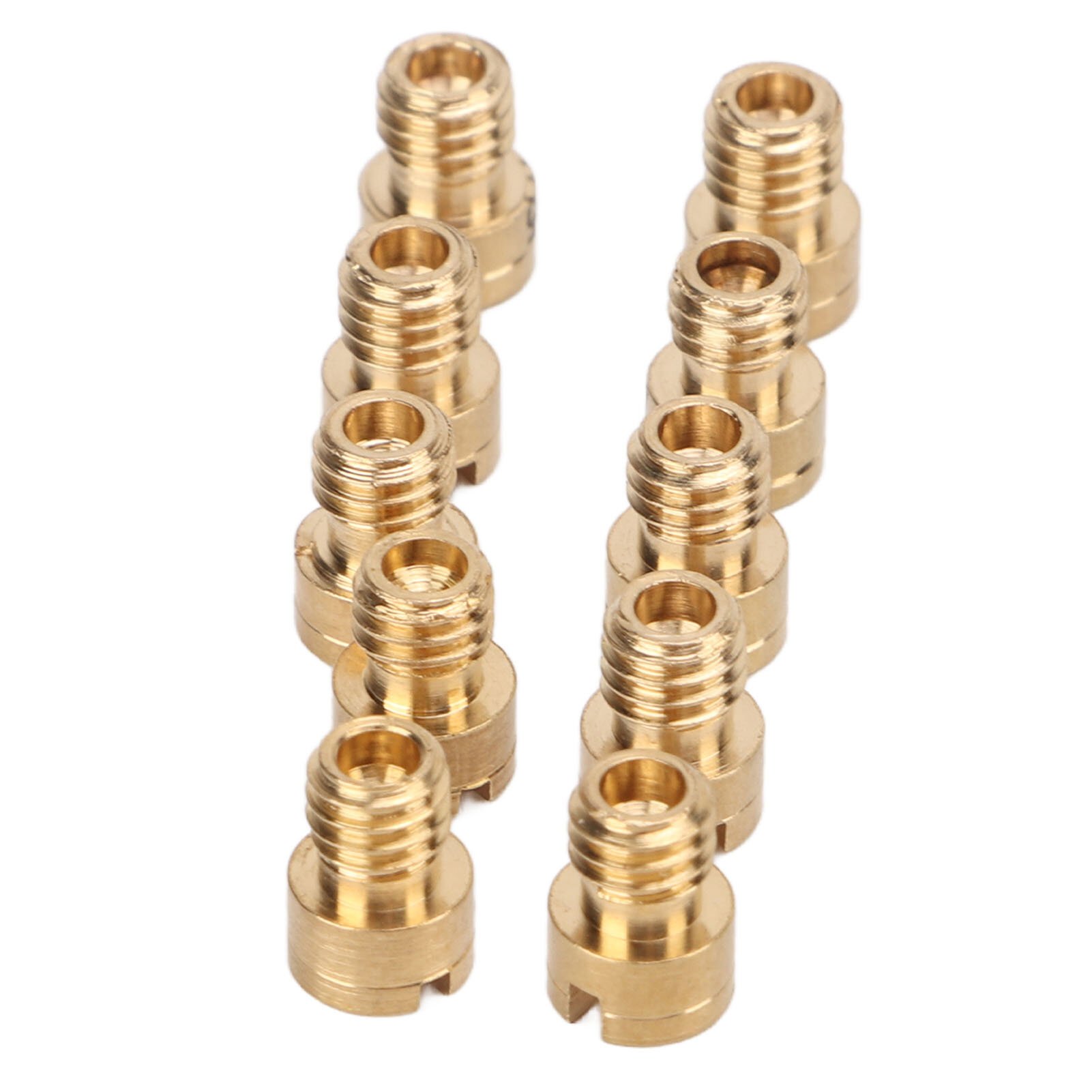 10 шт. главные форсунки карбюратора, металлическая основная насадка карбюратора 82‑105 для GY6 50cc 139QMB, скутера, мопеда