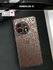 Чехол на OnePlus 11 / Ван Плас 11 с принтом "Легкие бордовые сердечки"