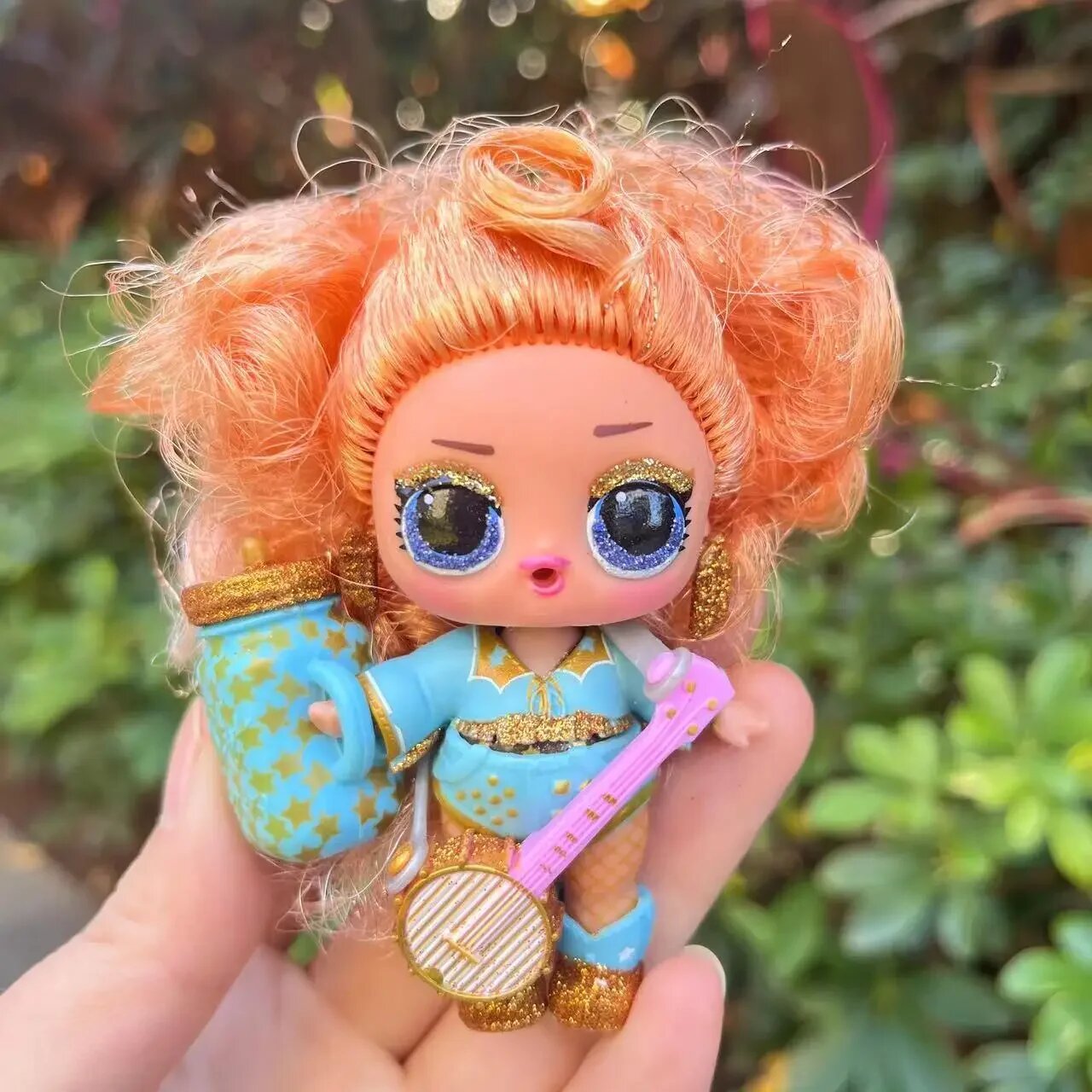 LOL Surprise! кукла 8 см с длинными волосами Remix Series редкая 2