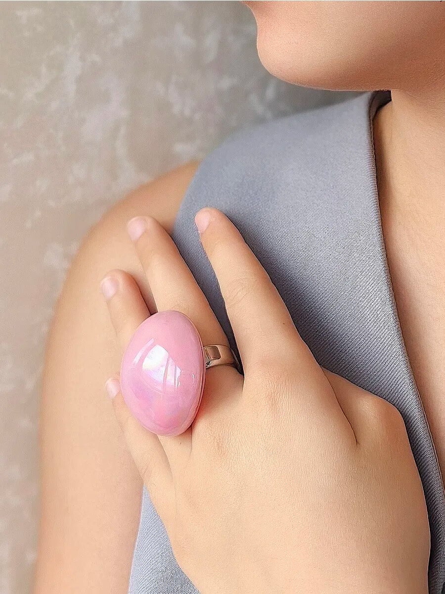 Кольцо, стекло, муранское стекло