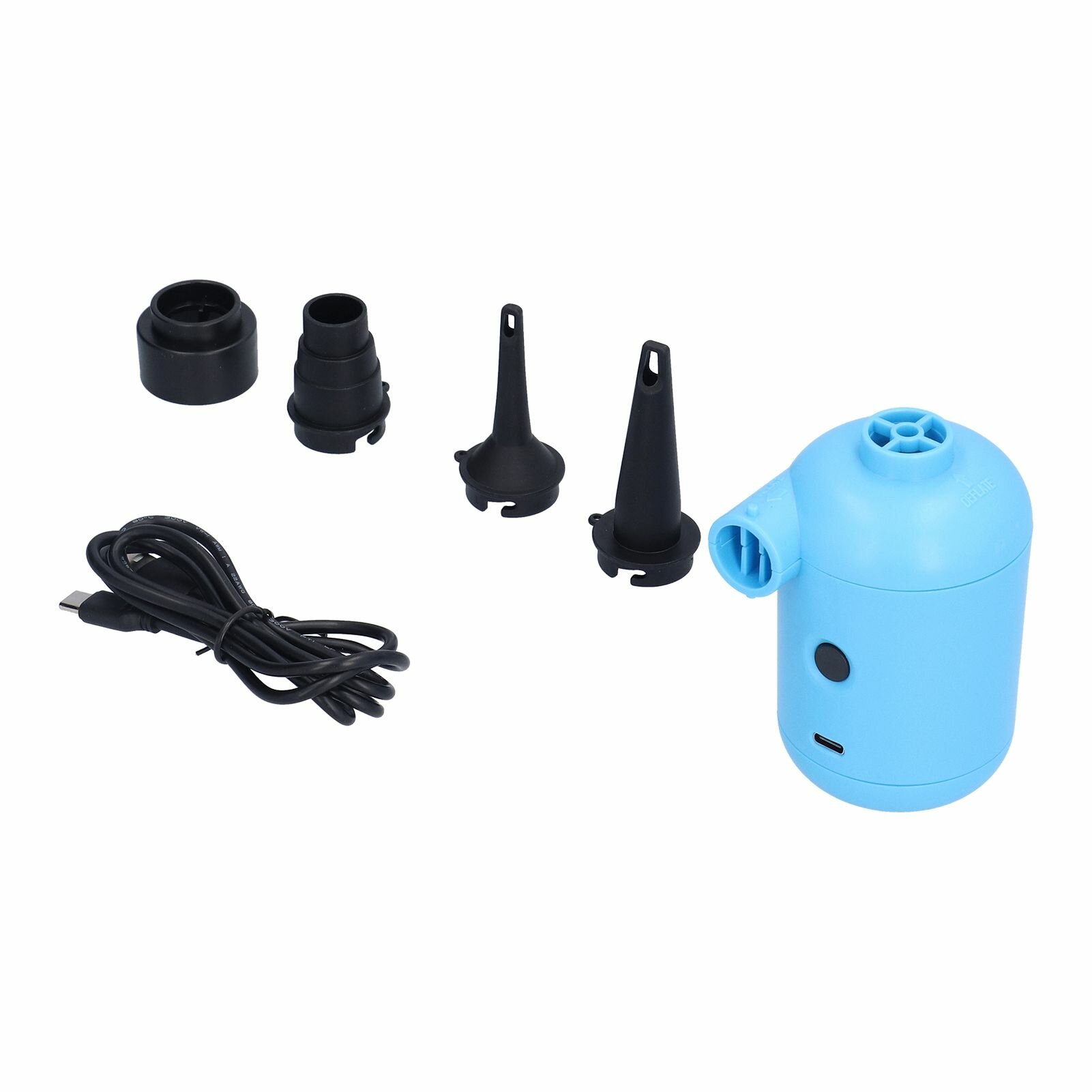 Электрический воздушный насос USB DC 5 В, портативный, быстро накачиваемый, сдуваемый, воздушный насос для плавательных колец, надувные игрушки