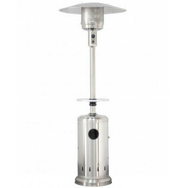 Уличный газовый обогреватель WWT 13B Table Stainless steel