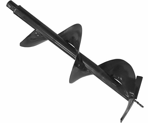 Шнек для грунта Carver GDB-250/1 однозаходный (d пос 20мм, D 250мм, L 80см)