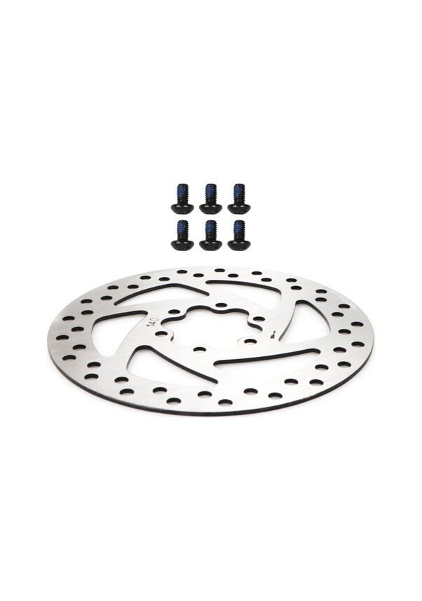 Дисковый тормоз для электровелосипеда M4, стальной тормозной диск для скутера 140 мм с 6 винтами