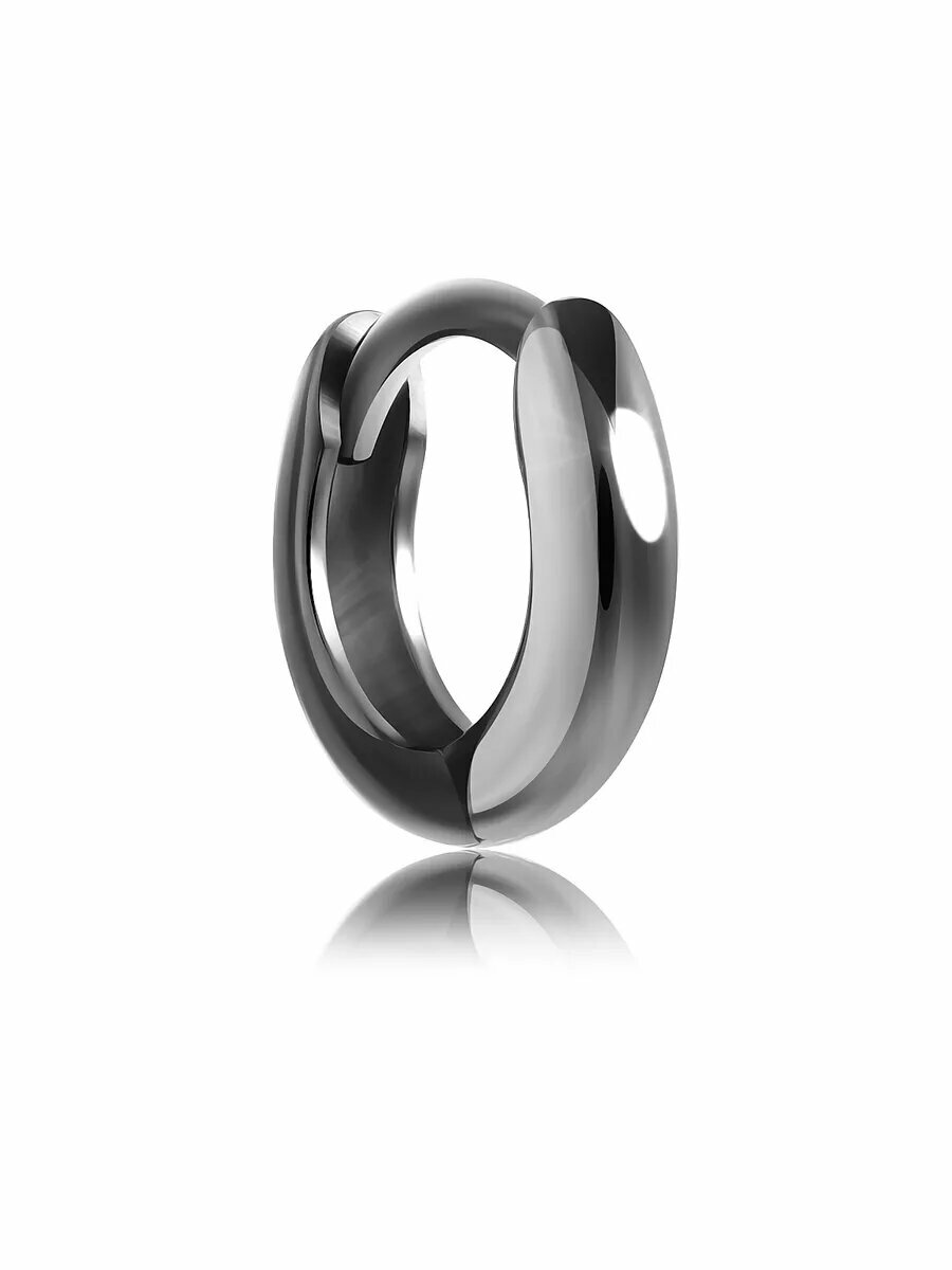 Серьги, серебро, 925 проба, родирование