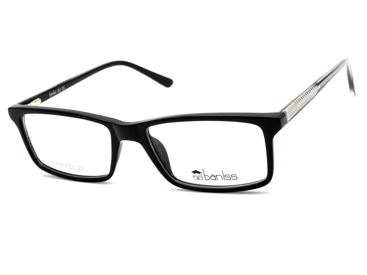 Оправа для очков BANISS BS8078 C01 пол Детские форма оправы Прямоугольная цвет оправы Чёрный