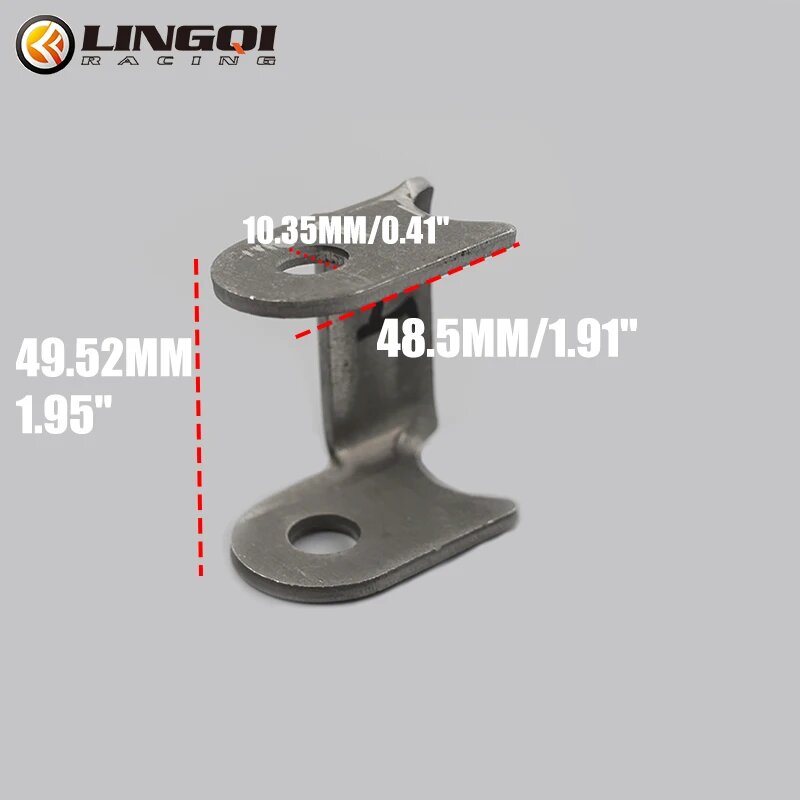 LINGQI RACING мотоциклетный амортизатор с пазами, поворотный рычаг, подъемный кронштейн для ATV, грязевой питбайк, UTV, багги, картинга
