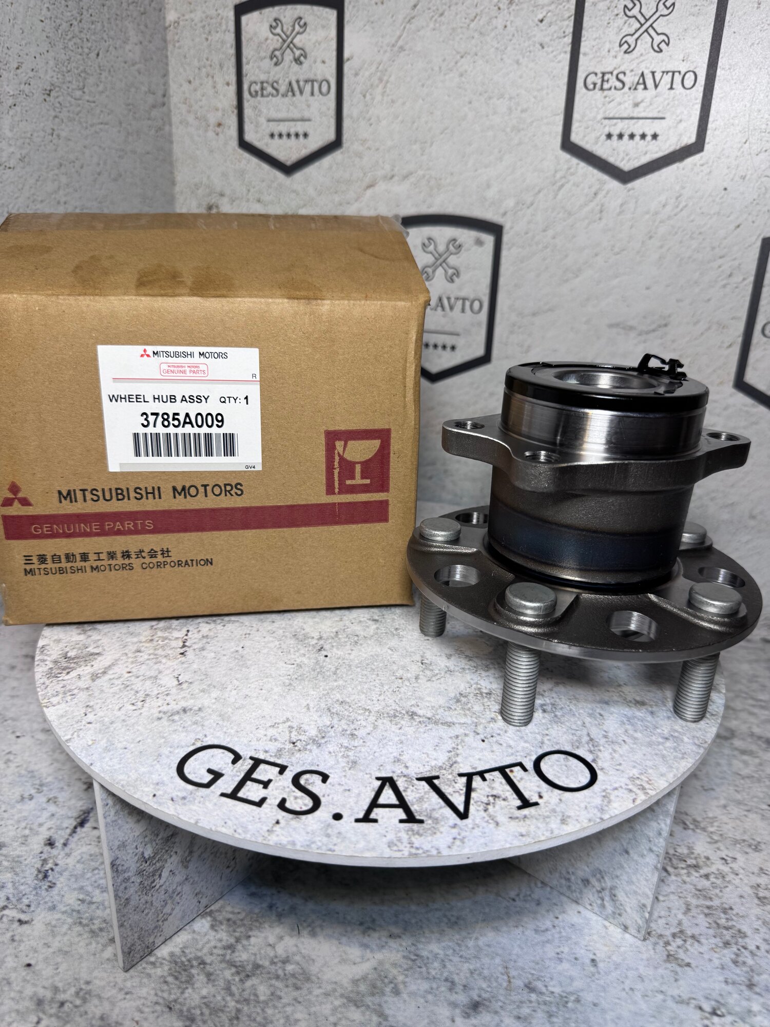 Ступица задняя Mitsubishi 3785A009, для Mitsubishi ASX/Galant/Lancer, в сборе с подшипником